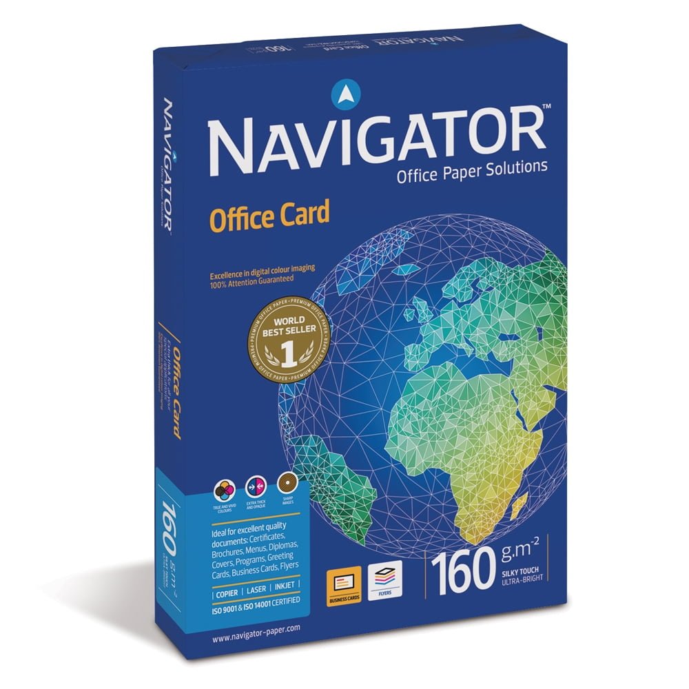 Photocopy paper A3 Navigator 160gsm » Bronze.qa - Online Shopping Qatar