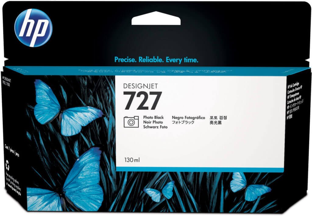 HP 727 Photo Black DesignJet Ink Cartridge 130-ml » Bronze.qa - Online ...