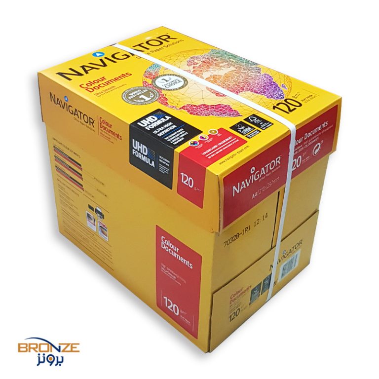 A4 Navigator paper 120GSM - colour documents 250sheet/8 PKT » Bronze.qa ...